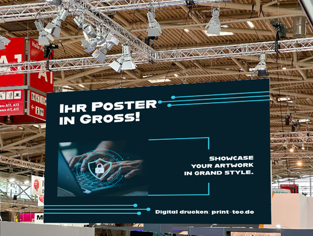 Poster Printing: DIN A0, A1, A2 | Munich Trade Fair Print-Service